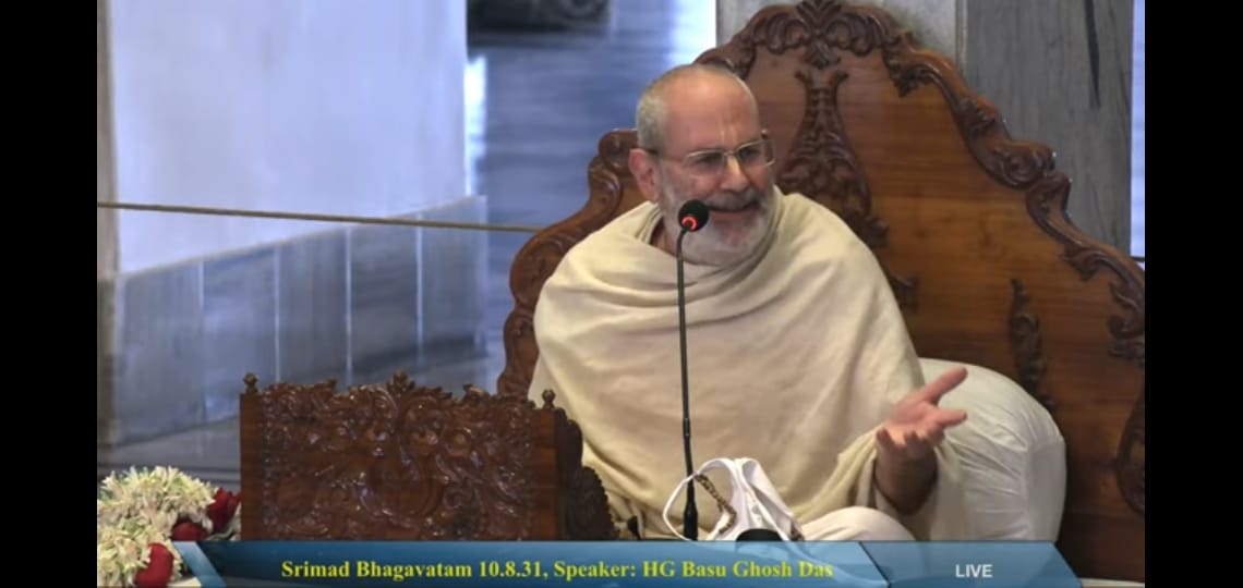 Srimad Bhagavatam Lecture by HG Basu Ghosh Das - Akincana Gocara