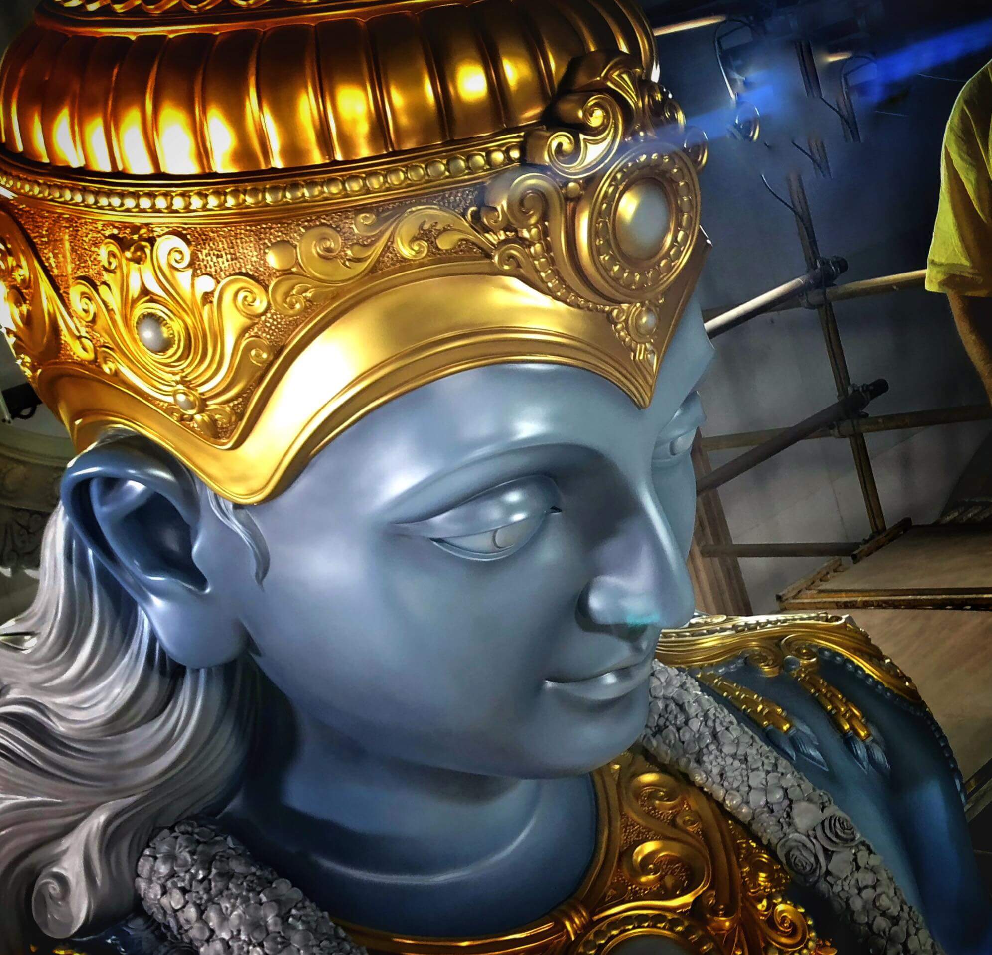 TOVP News-Jaya and Vijaya Detail Work - Akincana Gocara