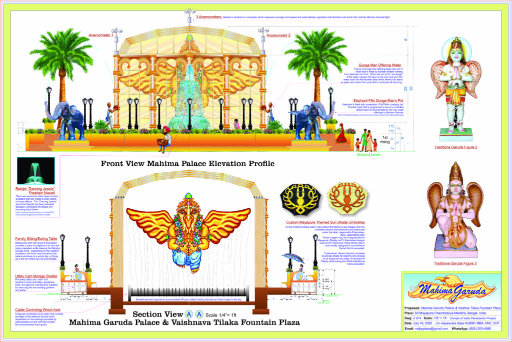 TOVP Proposal: Mahima Garuda Goden Palace & Fountain Gardens - Akincana ...