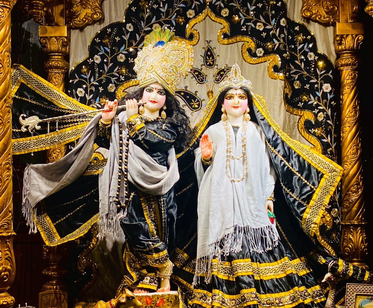 A New Temple For Sri Sri Radha-Radhakanta / Sri Sri Gaura-Nitai / Srila ...
