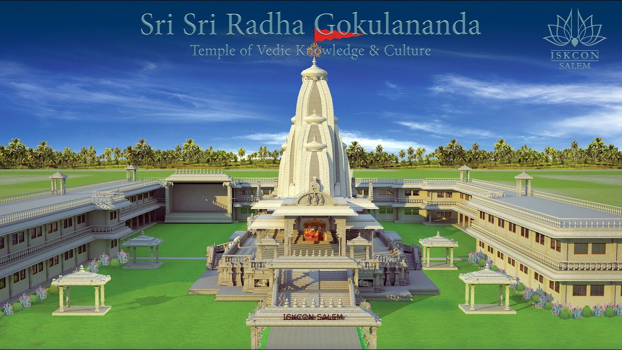 First Stone Temple of ISKCON _Construction Update - Akincana Gocara