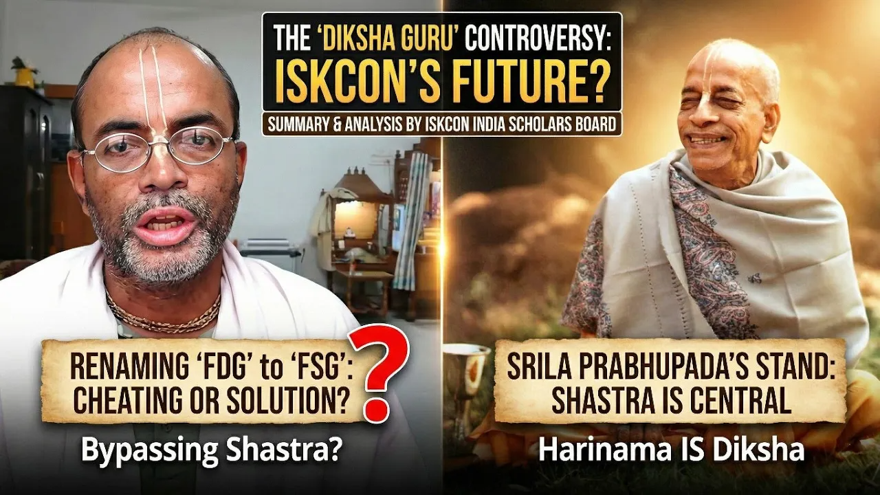 Is ISKCON Hijacking Prabhupada? The Female Guru Controversy Exposed ...